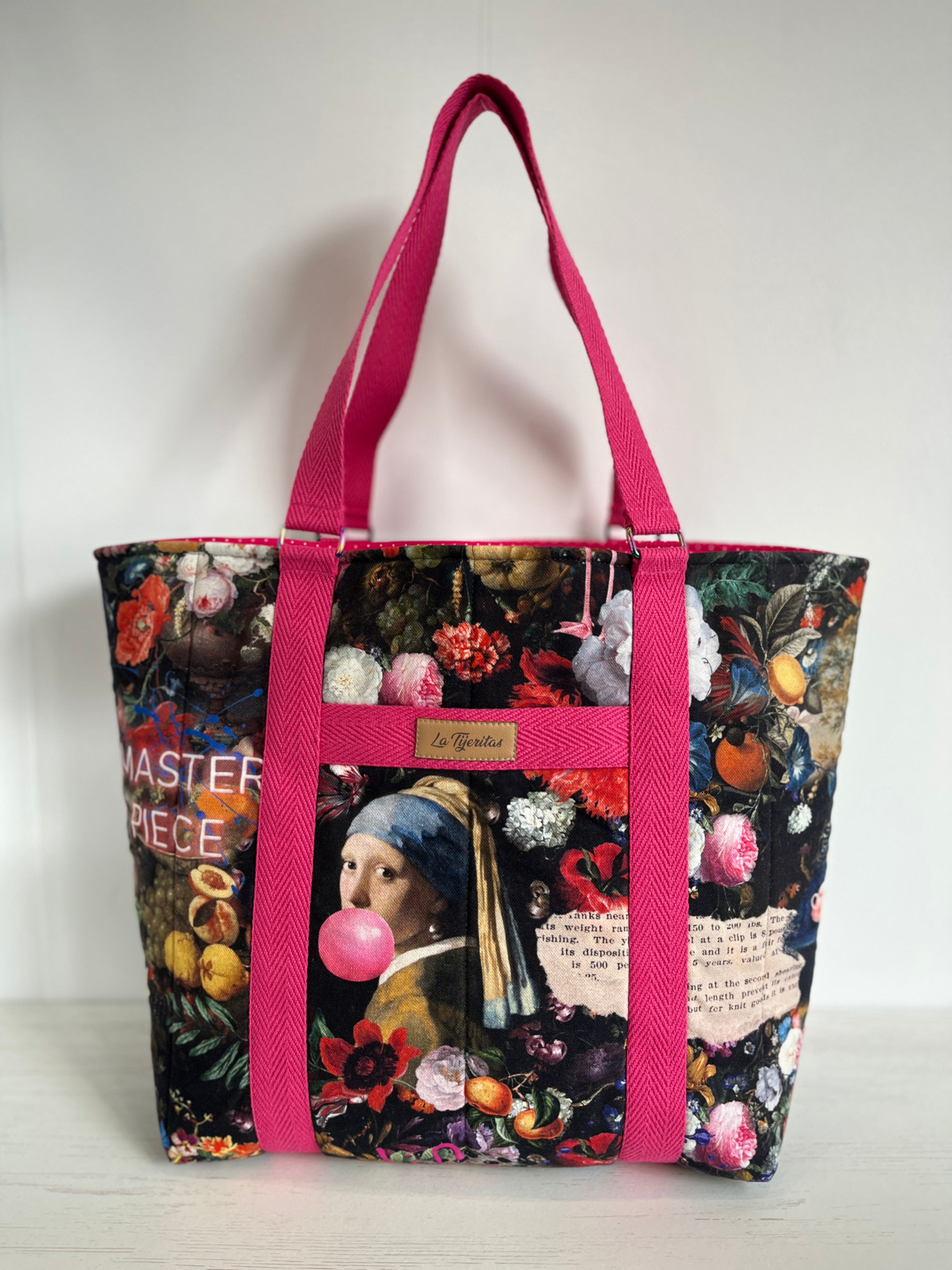 Shopper Santiago Pink Art – La tijeritas